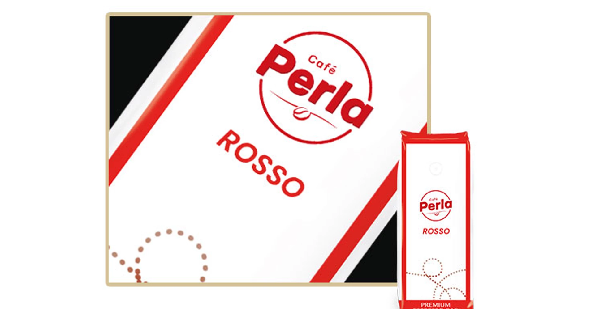 Café Perla Rosso szemes kávé 1kg - Pannon Kávé Kft. - MindigKávé Webshop